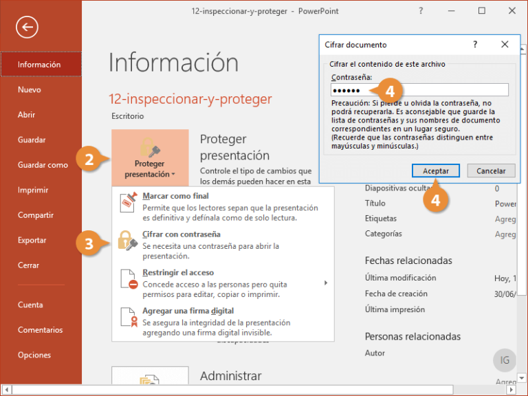 2 métodos para proteger PowerPoint con contraseña [Gratis]
